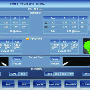 Wave Analyzer Medica WAM700PLUS - Essilor Instruments USA