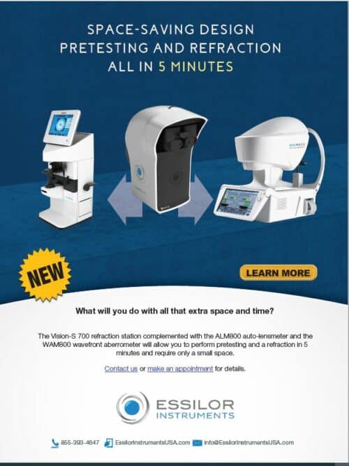 Vision-S 700 Immersive Refraction Station - Essilor Instruments USA
