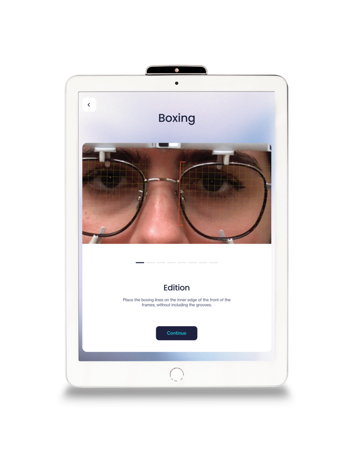 EYE-RULER 2 w iPad - Essilor Instruments USA