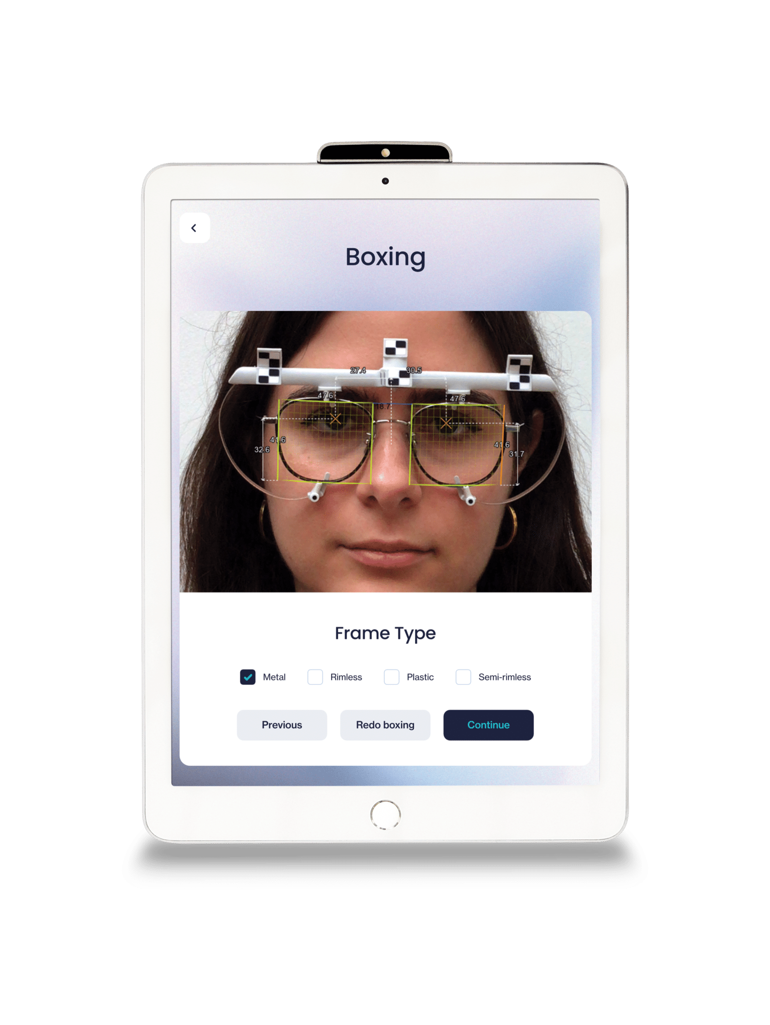 EYE-RULER 2 w iPad - Essilor Instruments USA