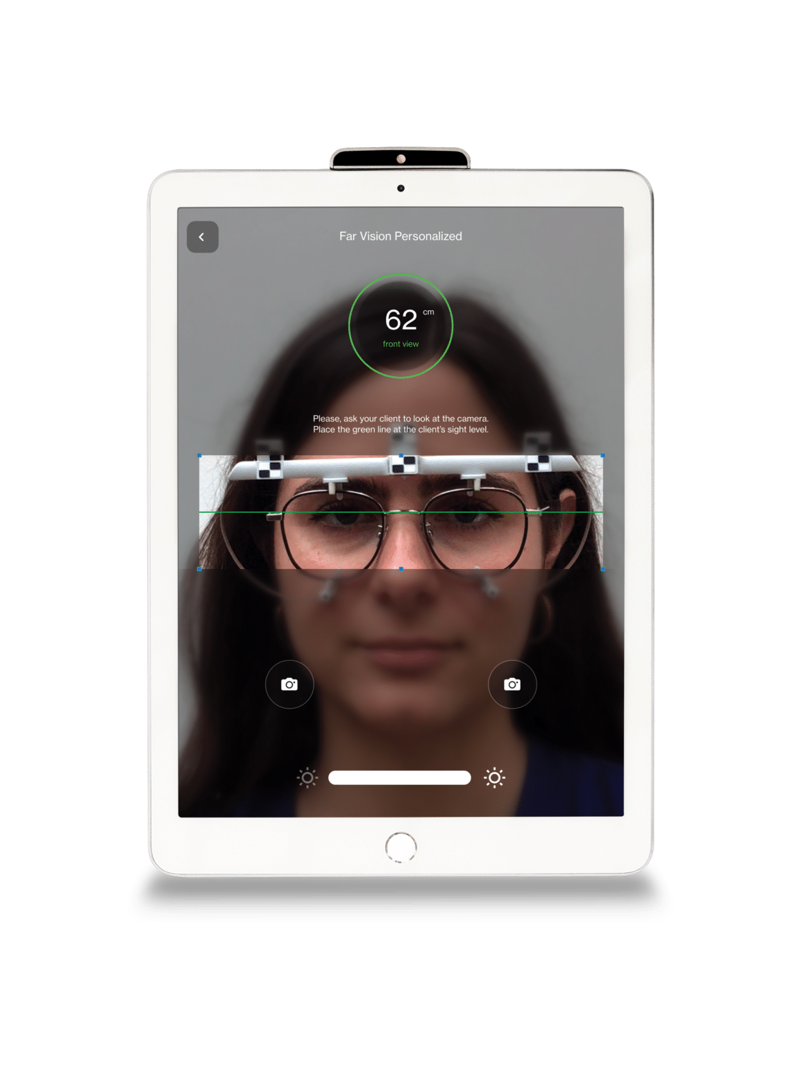 EYE-RULER 2 w iPad - Essilor Instruments USA