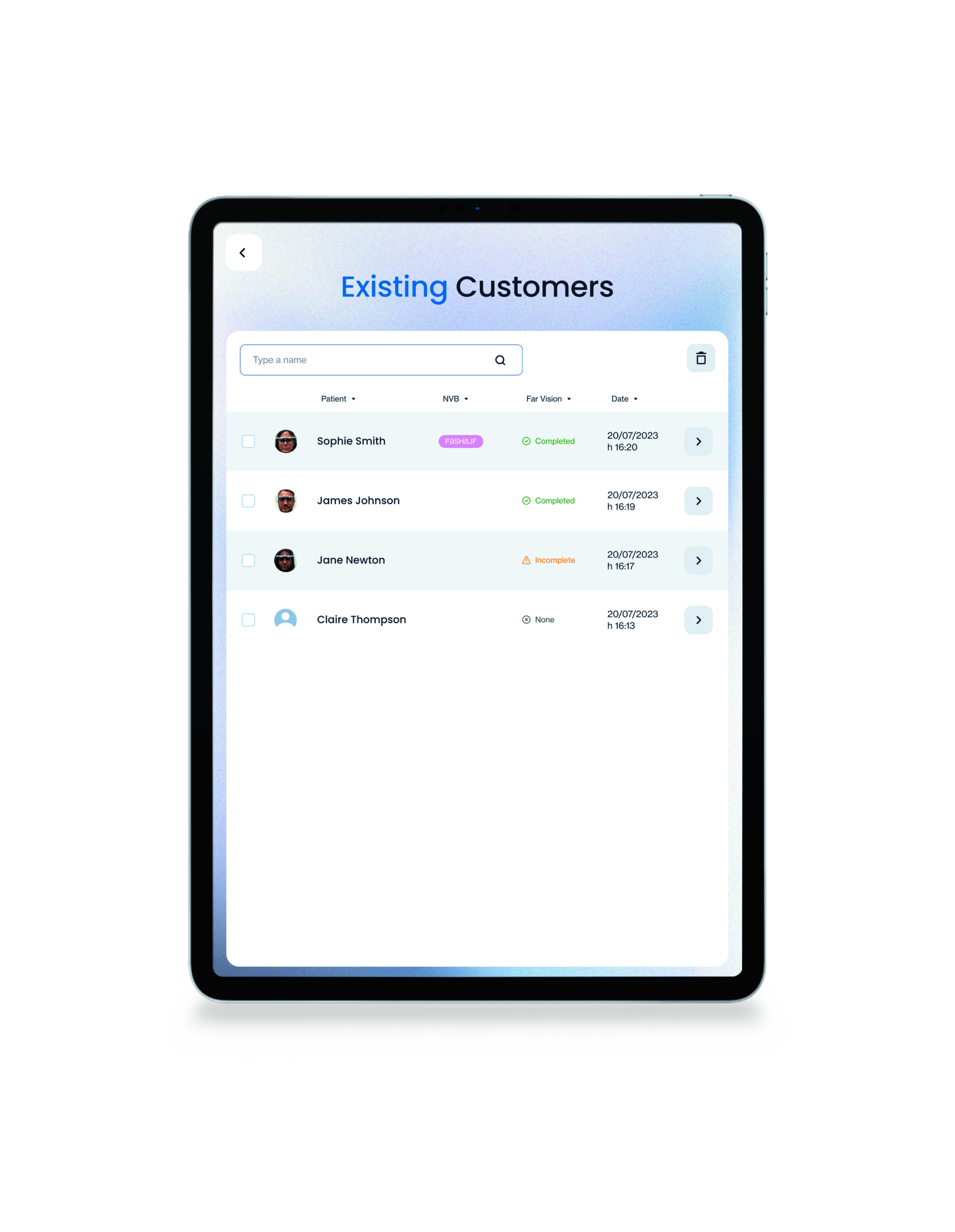 EYE-RULER2 S/W iPad Pro - Essilor Instruments USA