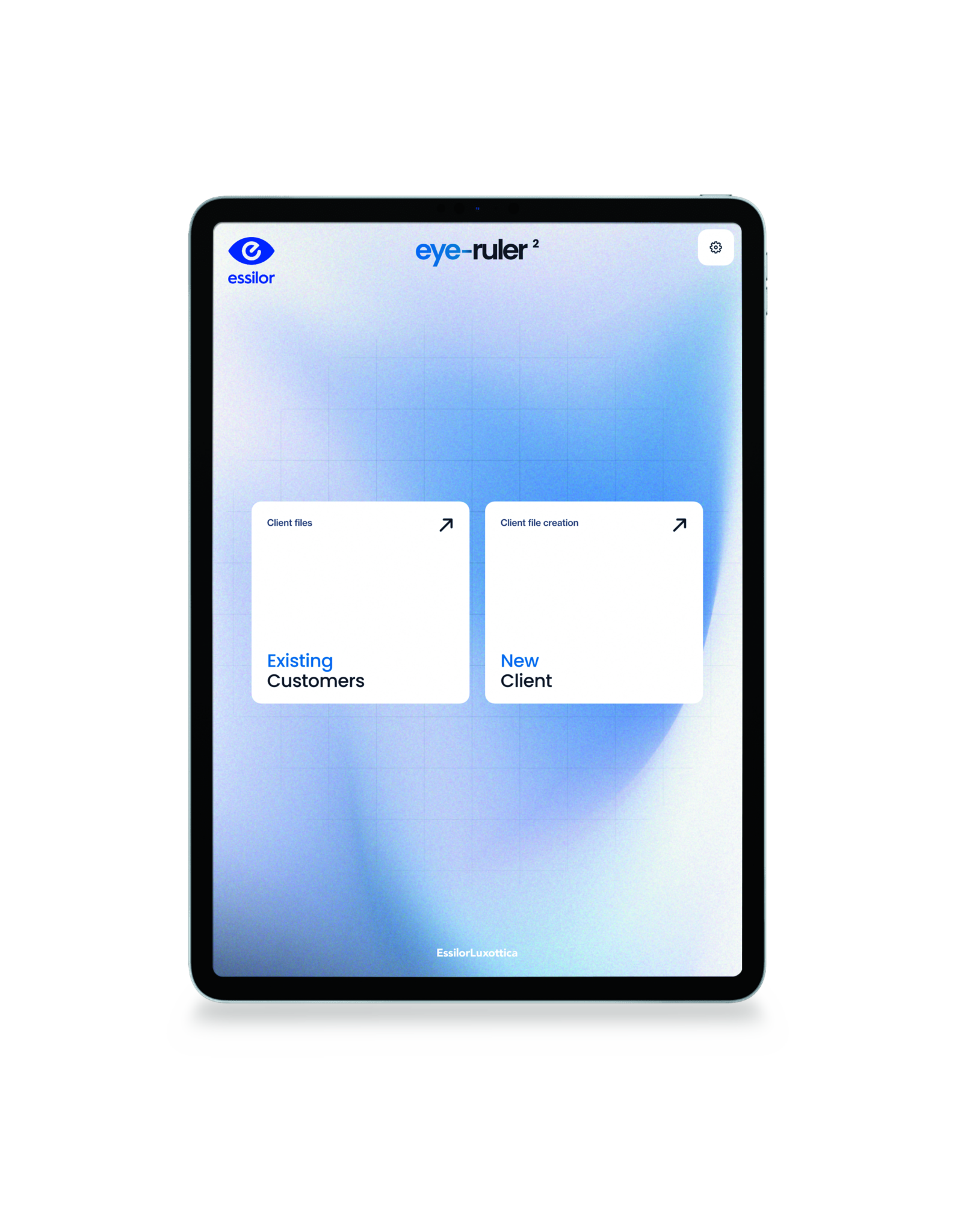EYE-RULER2 S/W iPad Pro - Essilor Instruments USA