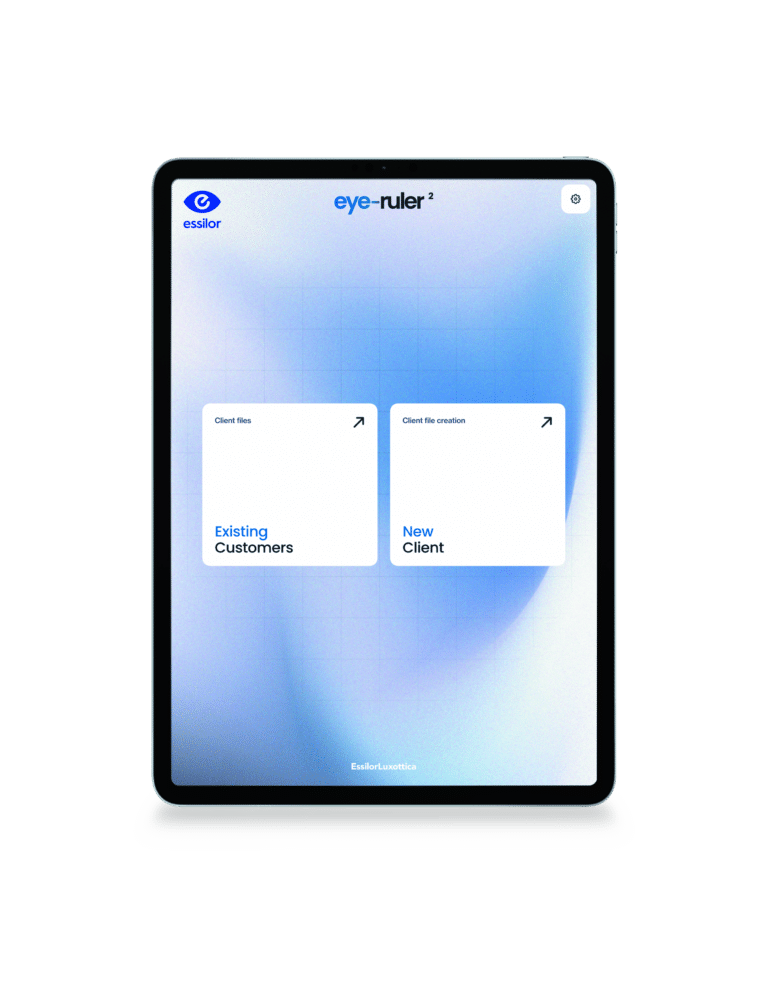 EYE-RULER2 S/W iPad Pro - Essilor Instruments USA