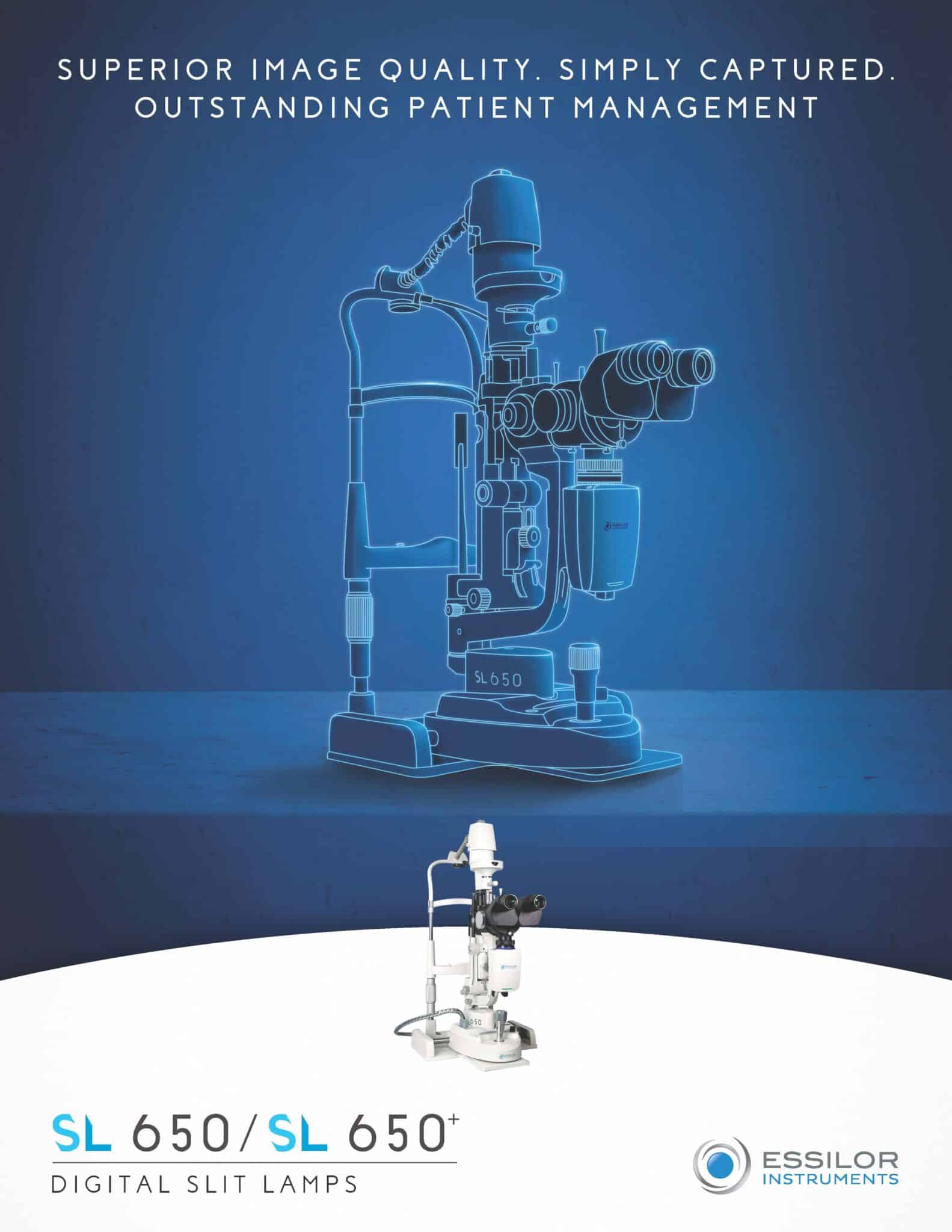SL650/SL650+ Digital Slit Lamps - Essilor Instruments USA