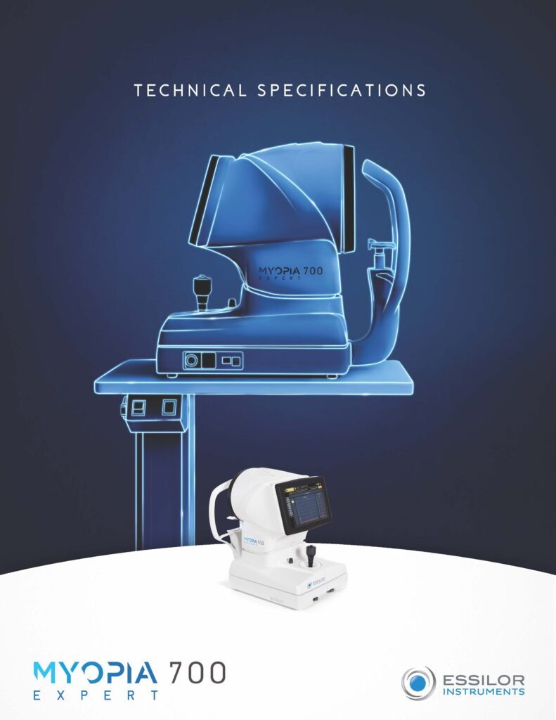Myopia Expert 700 Biometer - Essilor Instruments USA