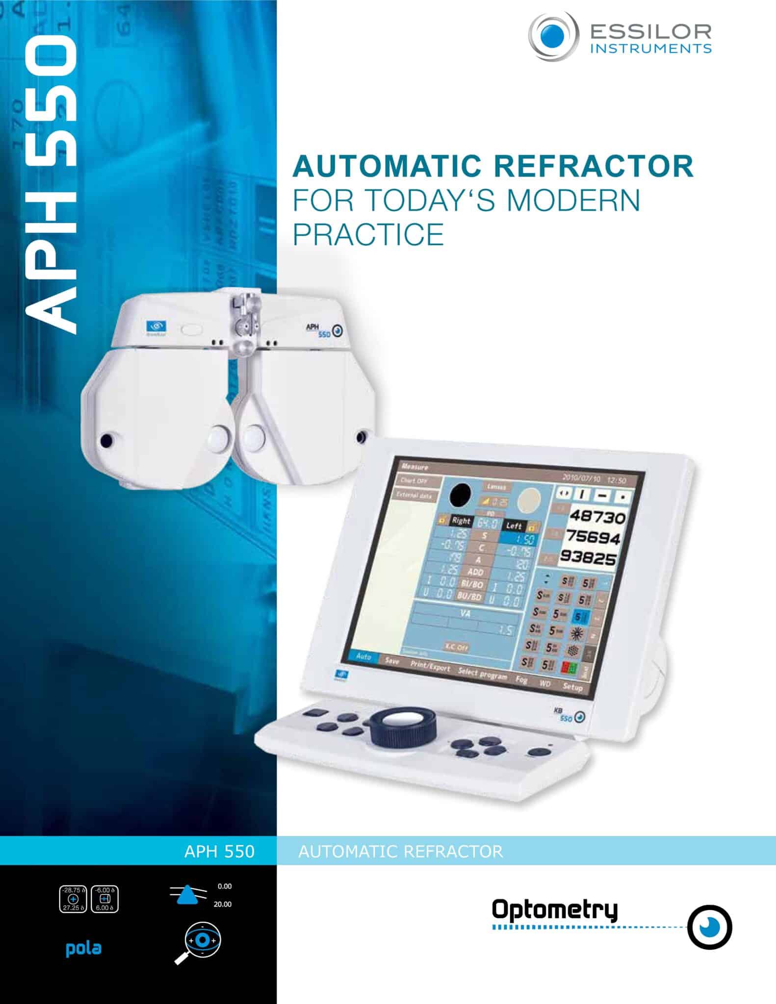 Brochures - Ophthalmic Equipment - Essilor Instruments USA