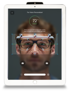 EYE-RULER 2 w iPad - Essilor Instruments USA