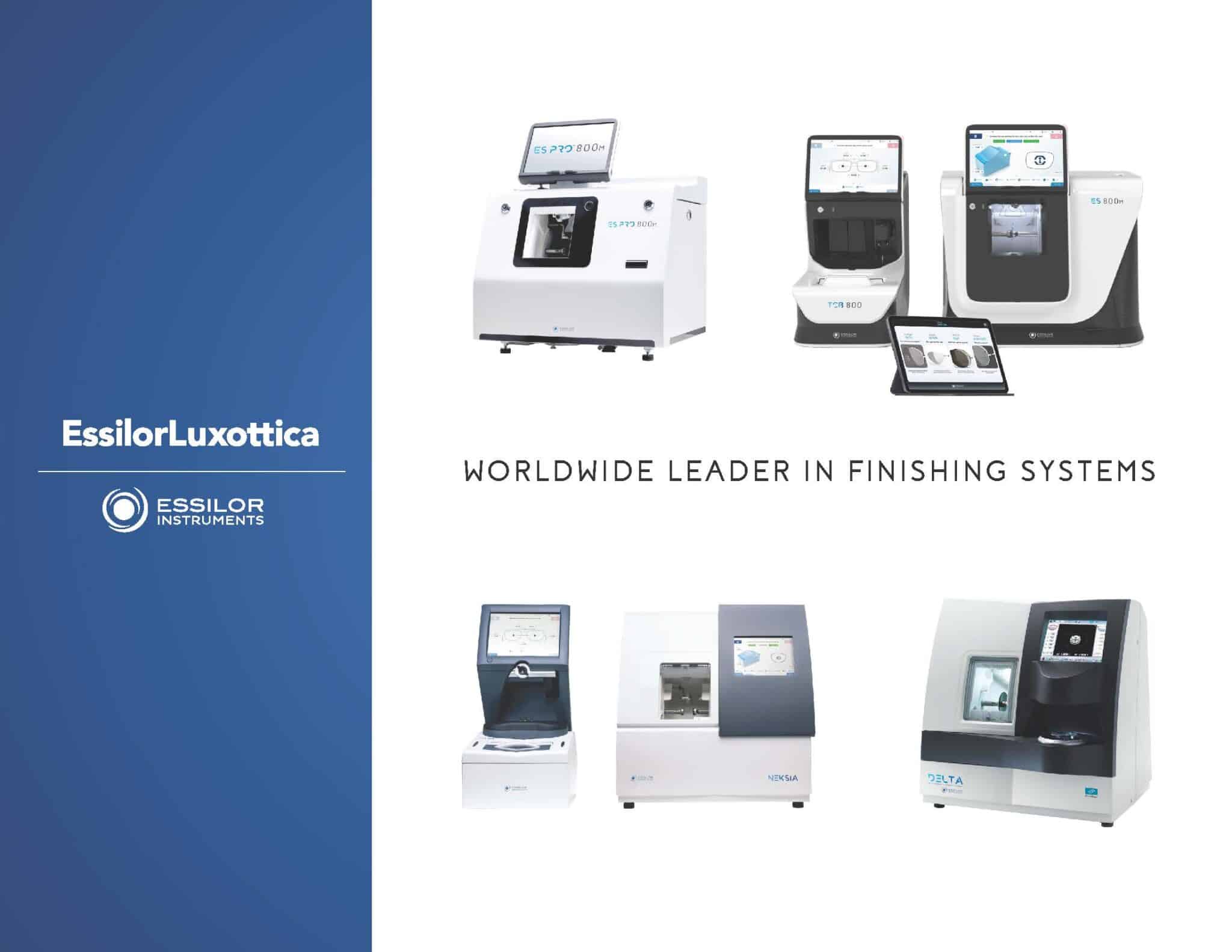 Lens Finishing Systems - Essilor Instruments USA