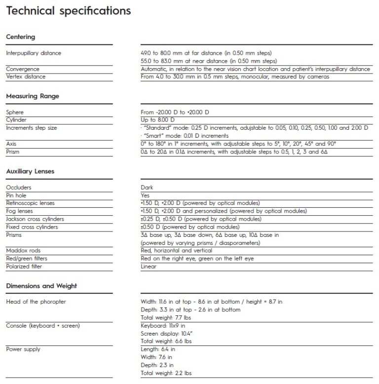 Vision-R 800 Auto Refraction System - Essilor Instruments USA